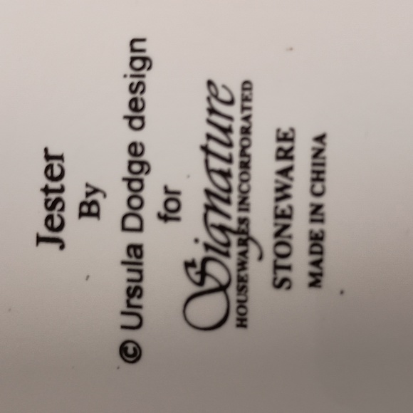 Signature Housewares International | Dog | Jester By Ursula Dodge ...